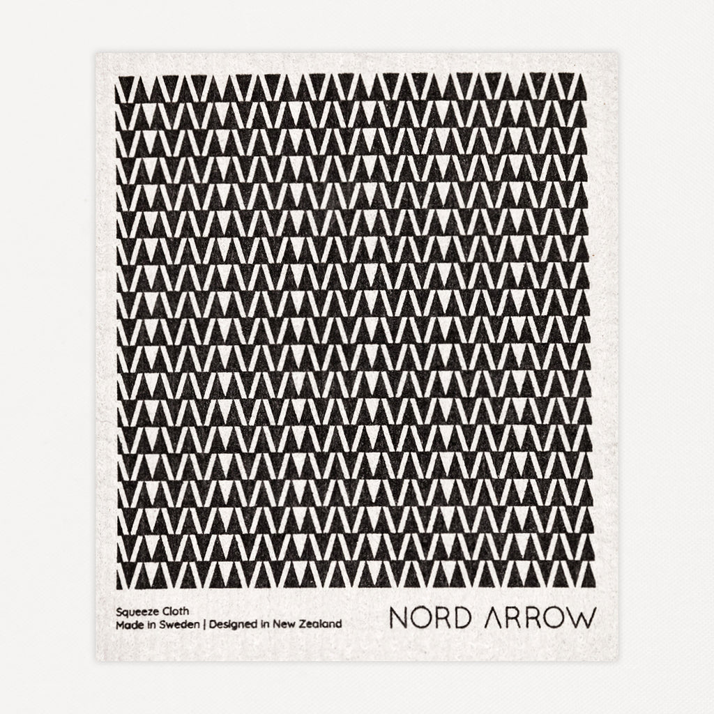 Nord Arrow Swedish dish cloth - Here and There pattern